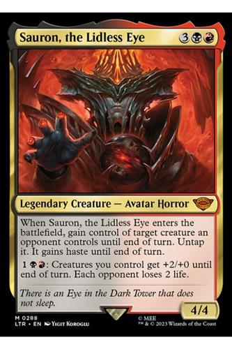 Sauron, the Lidless Eye - The Lord of the Rings: Tales of Middle-earth ...