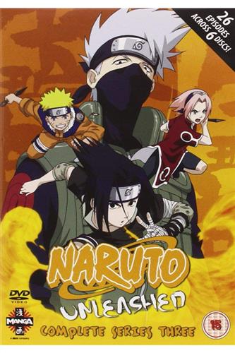 Naruto Unleashed - Complete Series 3 (Ep. 53-78) DVD - Hayato Date ...