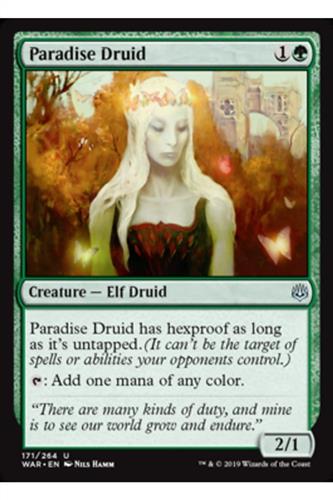 Paradise Druid - War of the Spark | Faraos Webshop