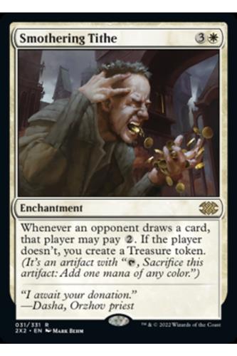 Smothering Tithe - Double Masters 2022 | Faraos Webshop