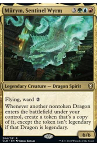 Miirym, Sentinel Wyrm - Commander Legends: Battle for Baldur's Gate ...