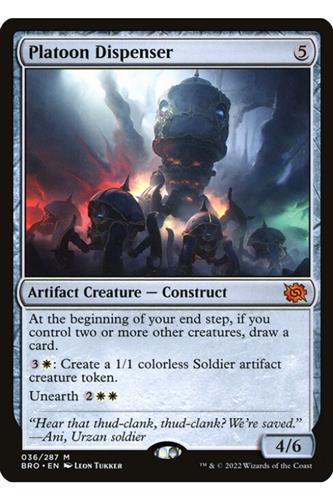 Platoon Dispenser - The Brothers' War | Faraos Webshop