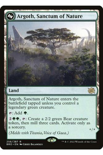 Argoth, Sanctum of Nature - The Brothers' War | Faraos Webshop