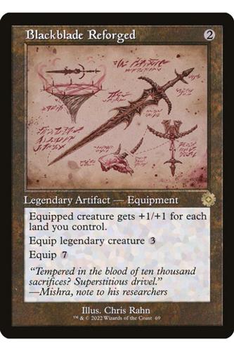 Blackblade Reforged - The Brothers' War Retro Frames | Faraos Webshop