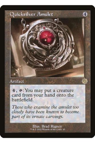 Quicksilver Amulet - The Brothers' War Retro Frames | Faraos Webshop