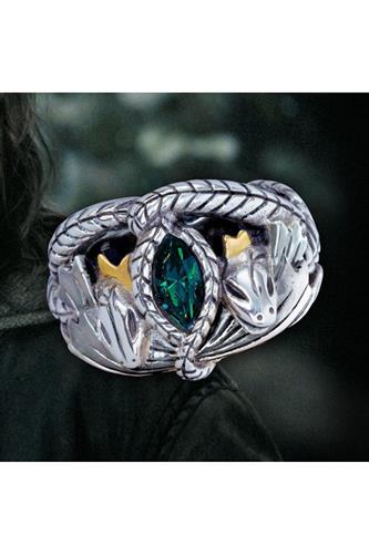 The Aragorn Ring - Barahir Sterling Silver - The Lord of the Rings ...
