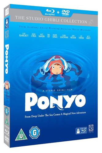 Ponyo (DVD & Blu-Ray) - Hayao Miyazaki & Studio Ghibli | Faraos Webshop