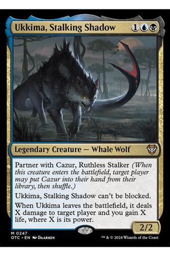 Ukkima, Stalking Shadow - Outlaws of Thunder Junction Commander ...