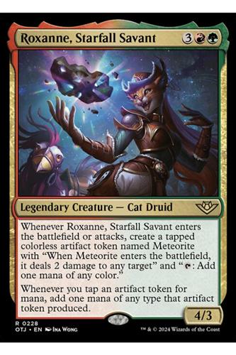 Roxanne, Starfall Savant - Outlaws of Thunder Junction | Faraos Webshop Roxanne, Starfall Savant - Outlaws of Thunder Junction | Faraos Webshop