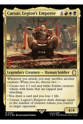 Caesar, Legion's Emperor - Fallout | Faraos Webshop