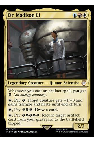 Dr. Madison Li - Fallout | Faraos Webshop