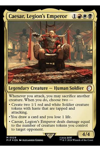 Caesar, Legion's Emperor - Fallout | Faraos Webshop