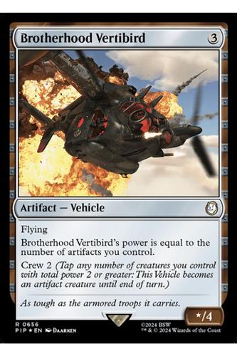 Brotherhood Vertibird - Fallout | Faraos Webshop