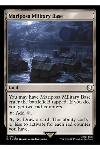Mariposa Military Base - Fallout | Faraos Webshop
