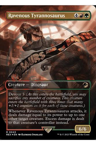 Ravenous Tyrannosaurus - Jurassic World Collection | Faraos Webshop