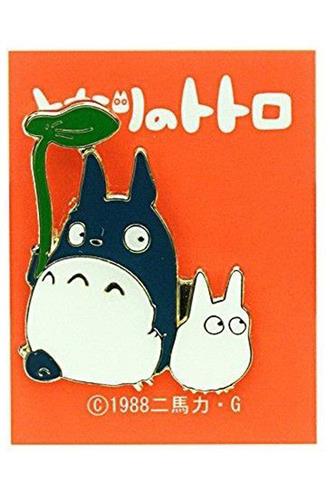 My Neighbor Totoro - Small & Middle Totoro with Leaf Pin - Seisen ...