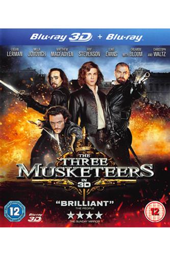 The Three Musketeers 3D+2D Blu-Ray - E1 | Faraos Webshop