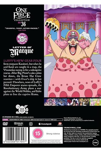 One Piece Collection 36 (Ep. 867-891) DVD - Toshinori Fukazawa & Toei ...