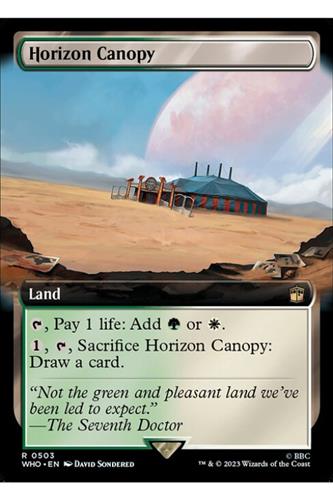 Horizon Canopy - Doctor Who | Faraos Webshop