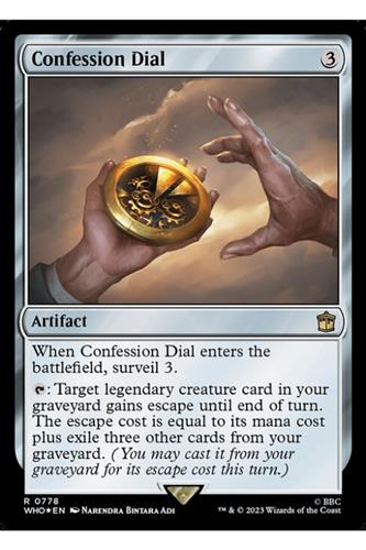 Confession Dial - Doctor Who | Faraos Webshop