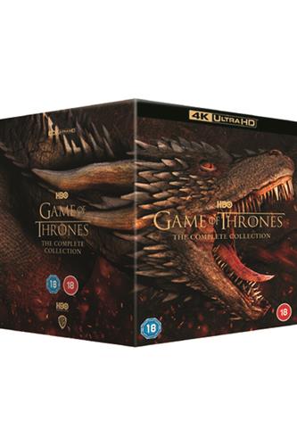 Game Of Thrones Seasons 1 to 8 Complete Collection 4K Ultra HD - Warner ...