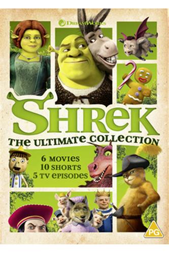 Shrek Ultimate Collection (6 Movies + 10 Shorts) DVD - Animation - DVD ...