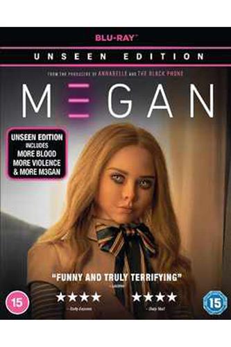 M3gan - Unseen Edition (aka Megan) Blu-Ray - Universal Pictures - BLU ...