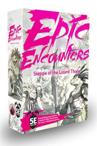 Epic Encounters: Steppe of the Lizard Thane - Figurer + eventyr til D&D ...