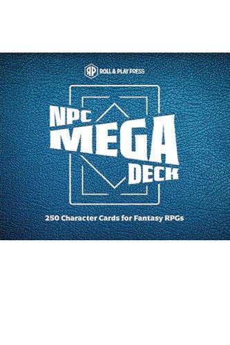 NPC Mega-Deck - 250 Character Cards for Fantasy RPGs | Faraos Webshop