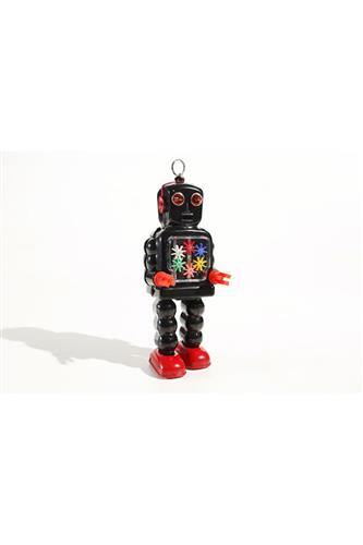 Cogwheel Robot 25 cm - Tin Robot with Key | Faraos Webshop