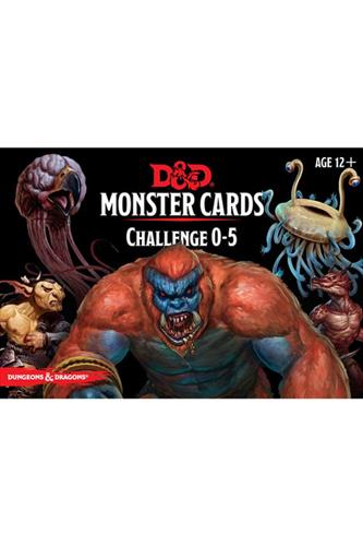 Monster Cards - Monster CR 0-5 - Dungeons & Dragons 5th Edition ...