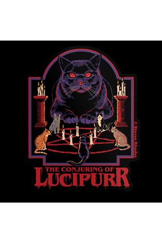 Steven Rhodes - Lucipurr Sticker - Klistermærke | Faraos Webshop