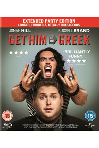 Get Him To The Greek - Extended Party Edition Blu-Ray - Comedy - BLU ...
