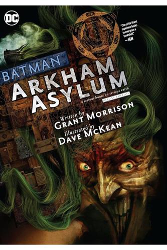 Batman: Arkham Asylum - The Deluxe Edition HC - Grant Morrison & Dave ...