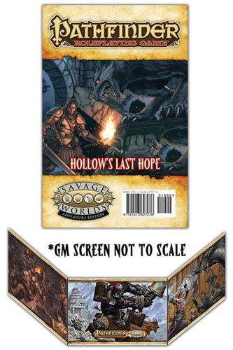 GM Screen & Hollow's Last Hope Adventure - Pathfinder for Savage Worlds ...