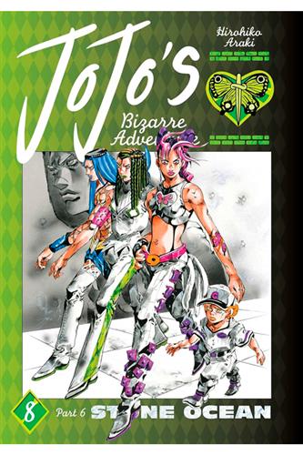 Jojos Bizarre Adventure: Stone Ocean vol. 8 HC - Hirohiko Araki ...