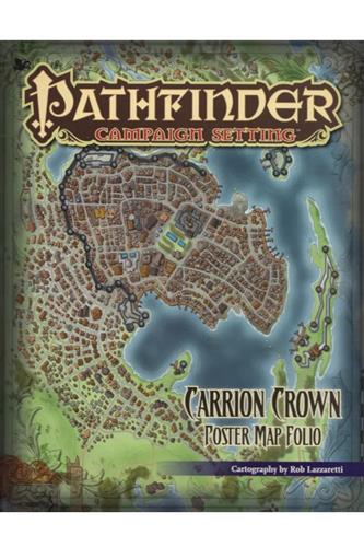 Carrion Crown Map Folio - Pathfinder | Faraos Webshop