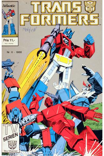 Transformers 1988 Nr. 6 | Faraos Webshop