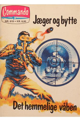 Commando Serien 1987 Nr. 619 - Jæger og Bytte | Faraos Webshop