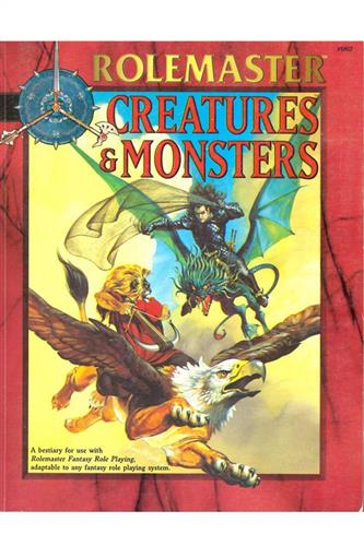 Creatures & Monsters - Rolemaster 3rd Edition | Faraos Webshop