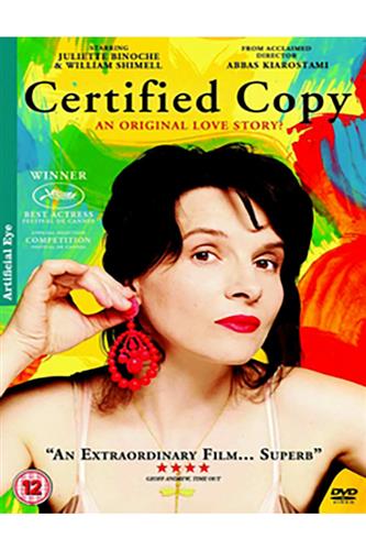 Certified Copy DVD - Artificial Eye | Faraos Webshop