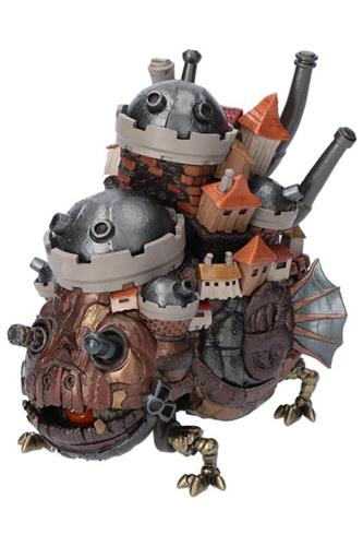 Howl's Moving Castle - Walking Castle Statue 13,5cm - Benelic | Faraos ...