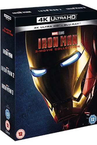 Iron Man Trilogy - Iron Man / Iron Man 2 / Iron Man 3 4K Ultra HD + Blu ...