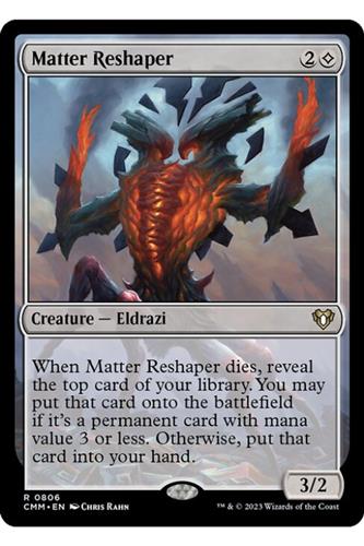 Matter Reshaper - Commander Masters | Faraos Webshop