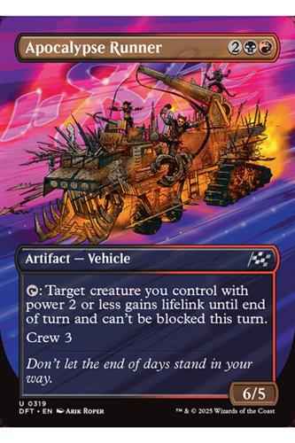 Apocalypse Runner - Aetherdrift | Faraos Webshop