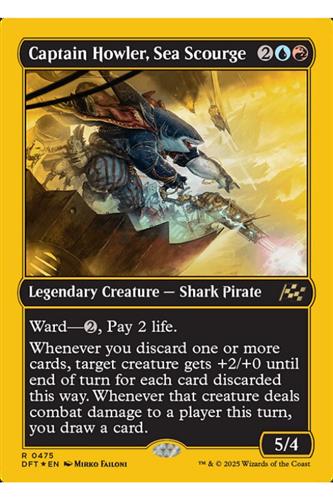 Captain Howler, Sea Scourge - Aetherdrift | Faraos Webshop