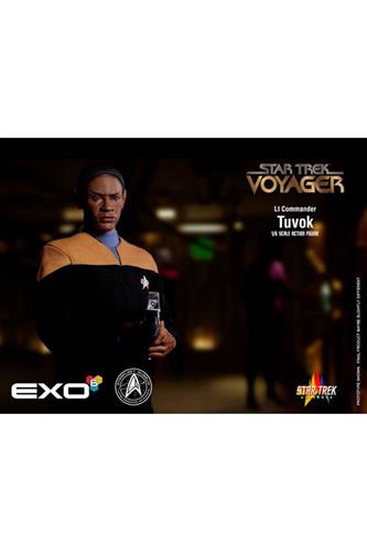 Star Trek: 1/6 Lt. Commander Tuvok 30 cm - Voyager Action Figure ...