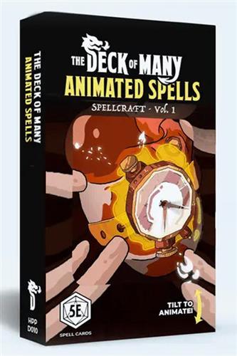 The Deck of Many Animated Spells Spellcraft Vol 1 - Dungeons & Dragons ...