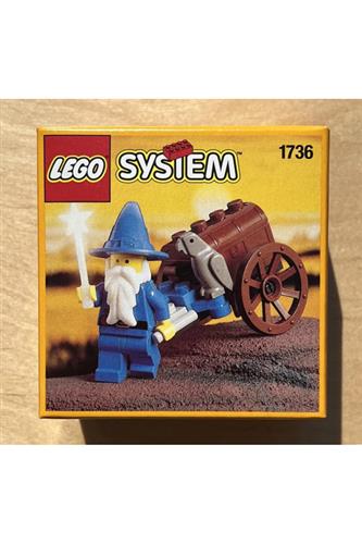 LEGO 1736 - Wizard's Cart - 1995 - Castle - Parts 13 - Minifigs 1 ...