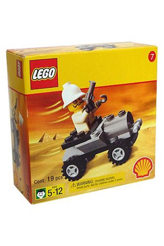 LEGO 2541 - Adventurer Car - 1998 - Adventurers - Parts 16 - Minifigs 1 | Faraos Webshop